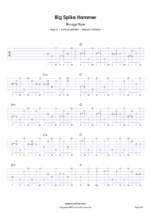 Big Spike Hammer by Osborne Brothers - Banjo Tabs | Tunefox