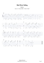 Red River Valley - Banjo Tabs | Tunefox