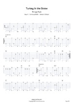 Turkey in the Straw - Banjo Tabs | Tunefox