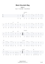 Black Mountain Rag by Doc Watson - Mandolin Tabs | Tunefox