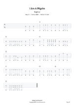 I Am A Pilgrim by Doc Watson - Mandolin Tabs | Tunefox