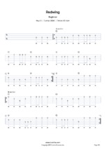 Redwing - Mandolin Tabs | Tunefox