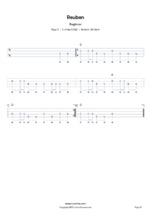 Reuben - Mandolin Tabs | Tunefox