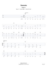 Roanoke by Bill Monroe - Mandolin Tabs | Tunefox